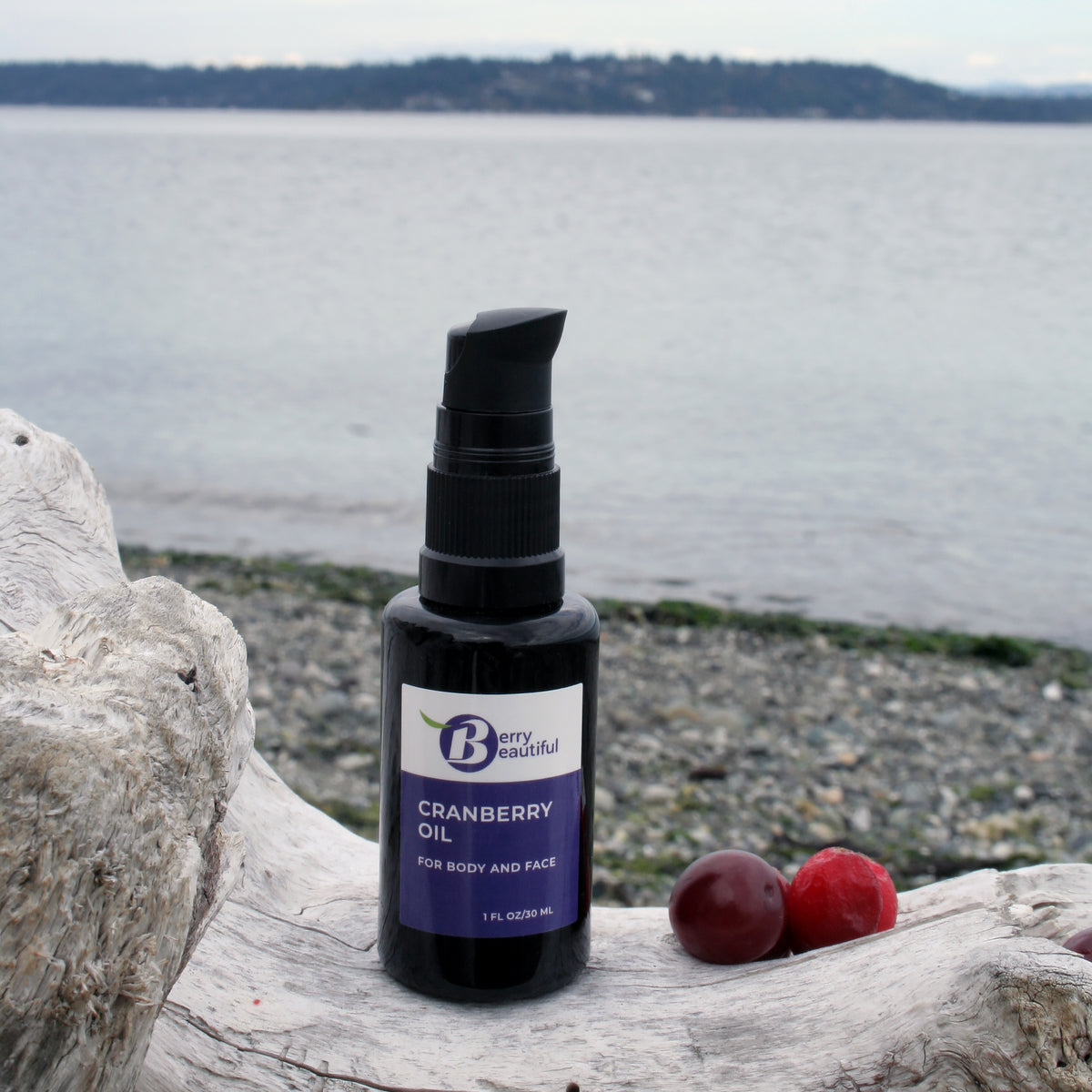Cranberry Oil - 1 fl oz - Cold-Pressed, Unrefined
