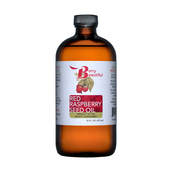 Red Raspberry Seed Oil | Cold-Pressed & Pure